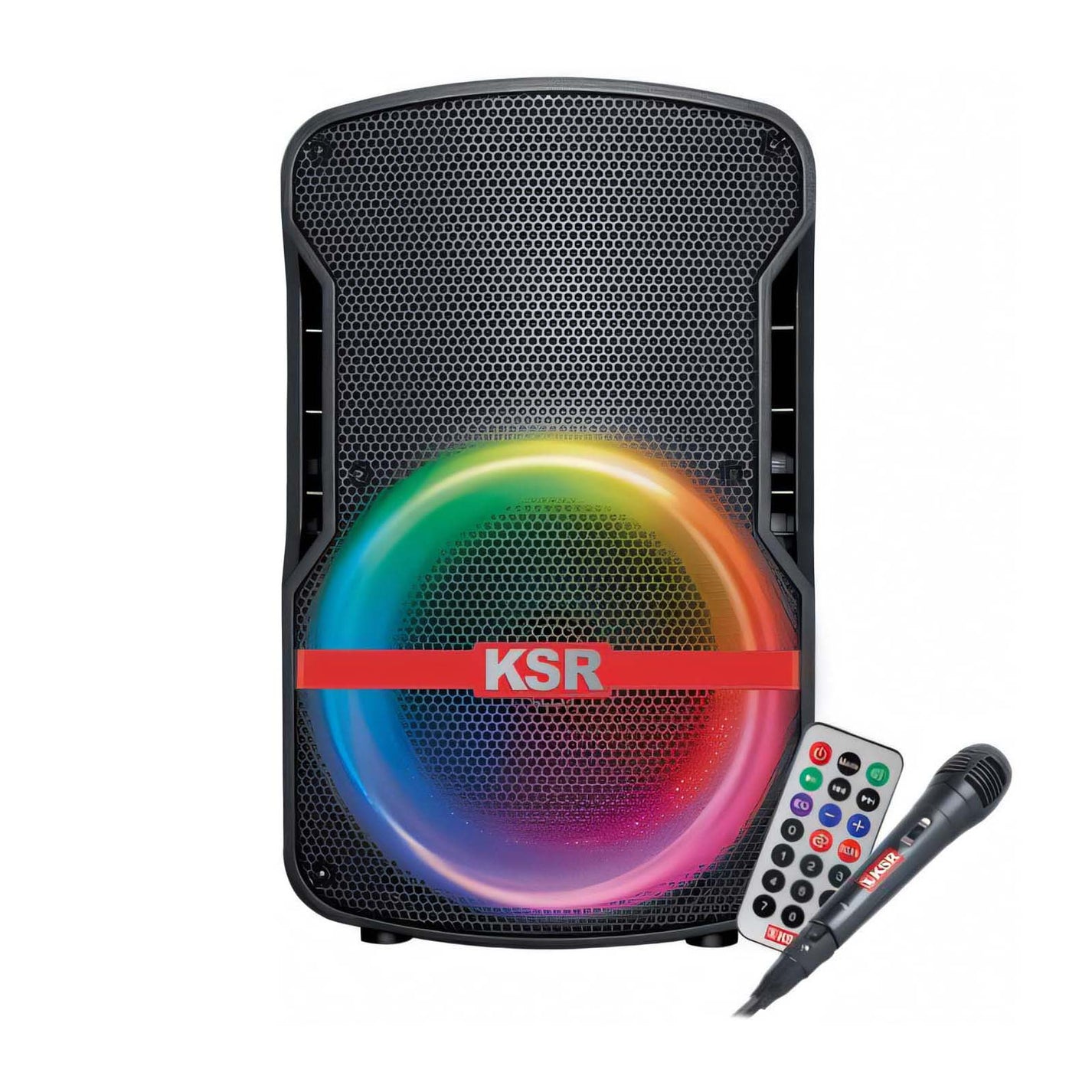 Bafle Profesional Recargable KSR 8 Pulgadas con Micrófono MSA-7908MX – Mega Audio