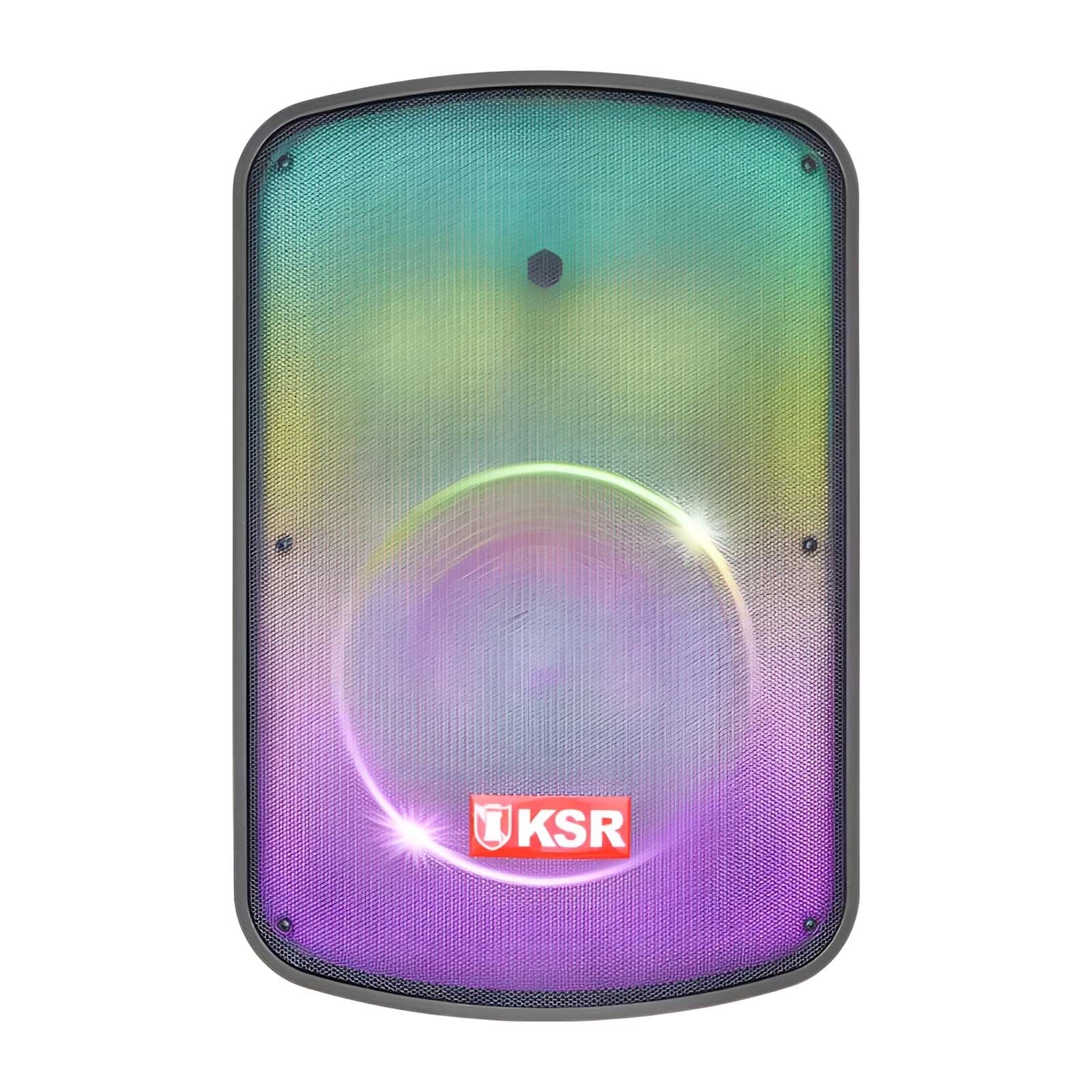 Bafle Profesional Recargable KSR 15 Pulgadas con Tripié y Micrófono KS – Mega Audio