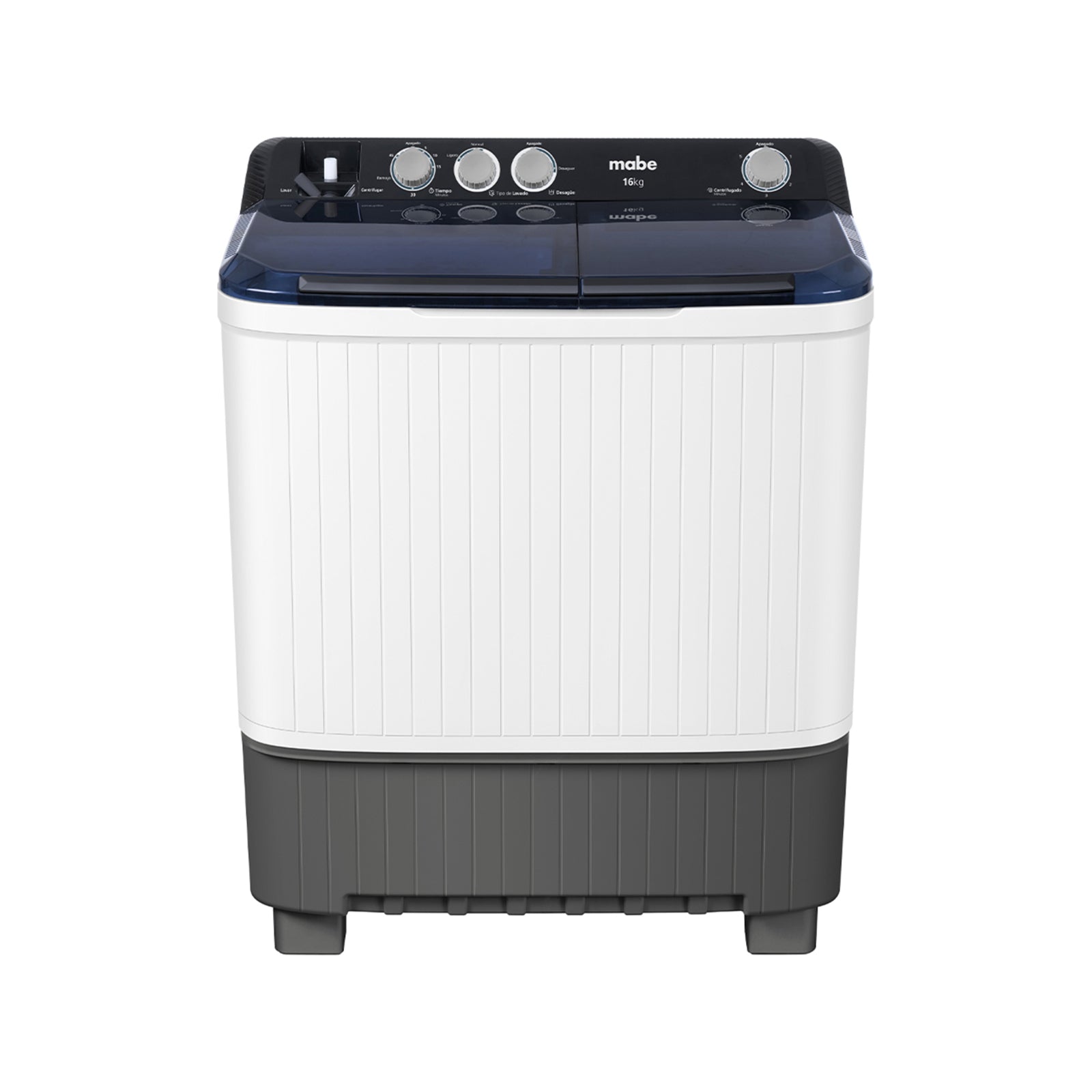 Lavadora Semiautomática Mabe Doble Tina 16 Kilos Blanca LMDX6124HBAB0 ...