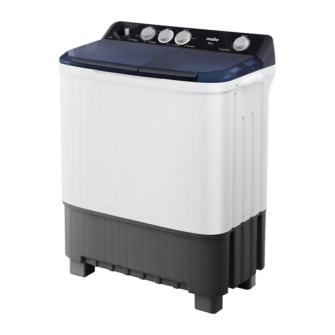 Lavadora Semiautomática Mabe Doble Tina 16 Kilos Blanca LMDX6124HBAB0 ...