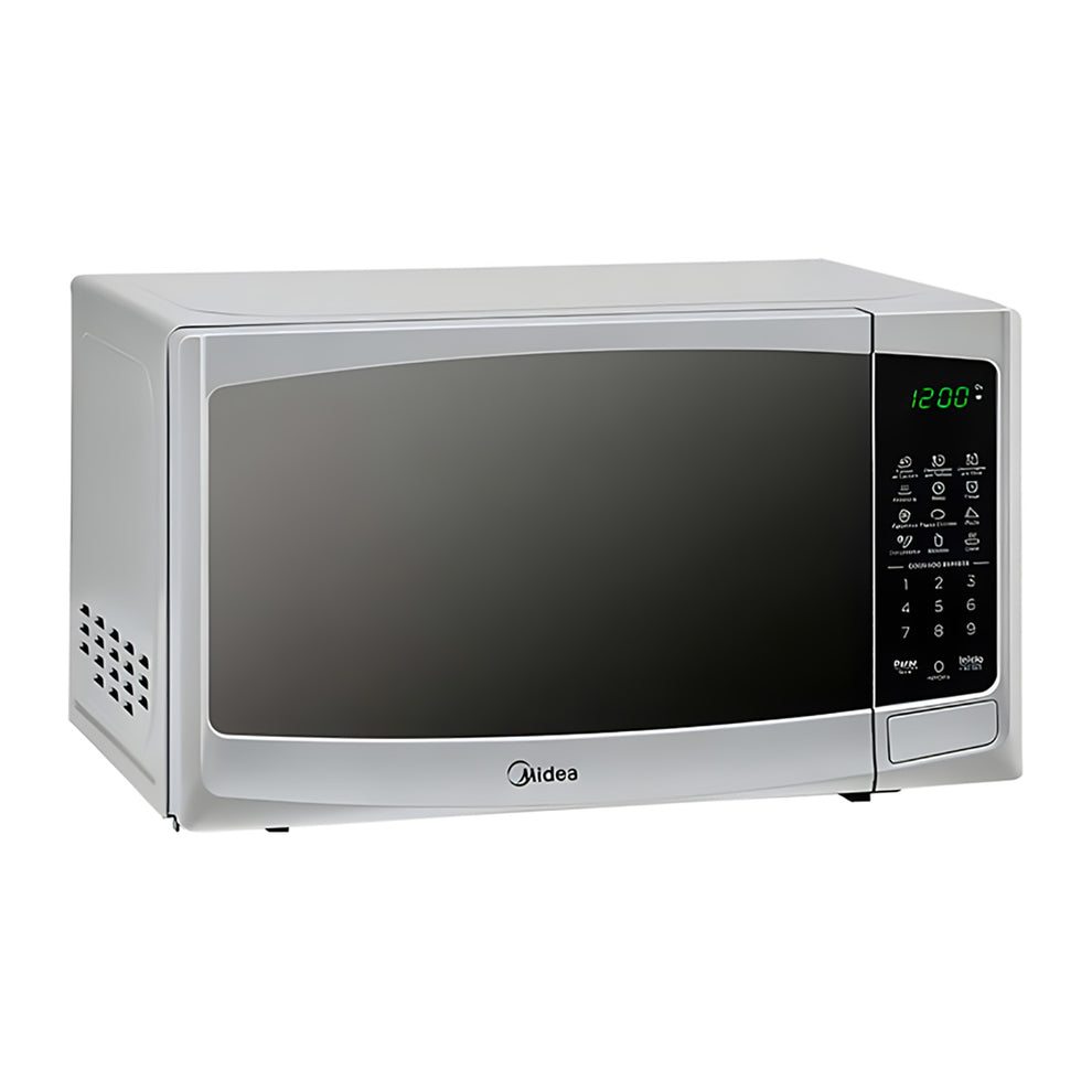 Horno de Microondas Midea 1.1 Pies Cúbicos Gris MMDP11S2BG – Mega Audio