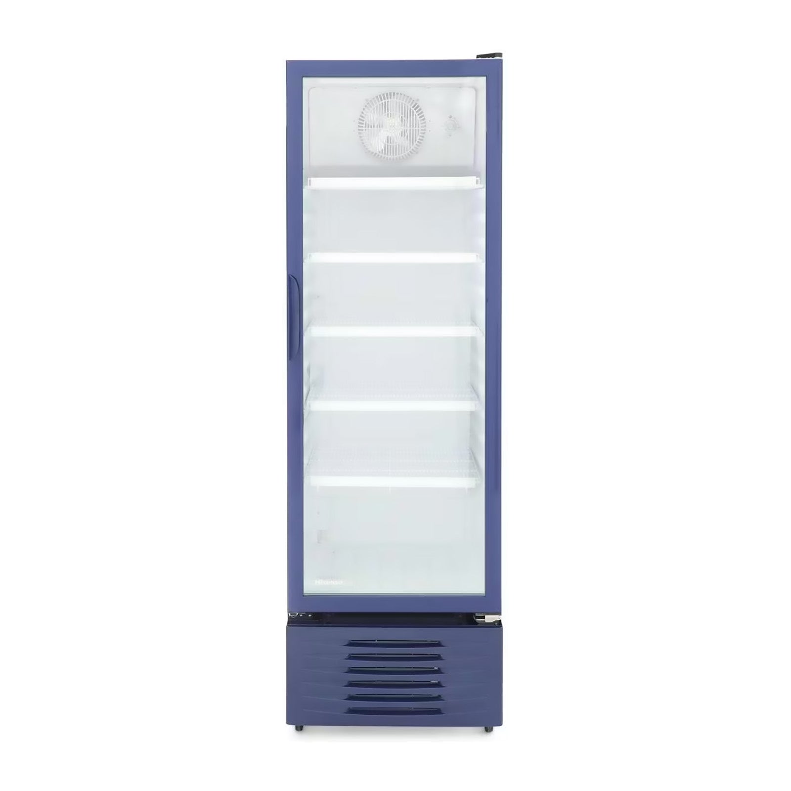 Refrigerador Vitrina 9 Pies Cúbicos Hisense Azul Puerta de Vidrio CVC4 ...