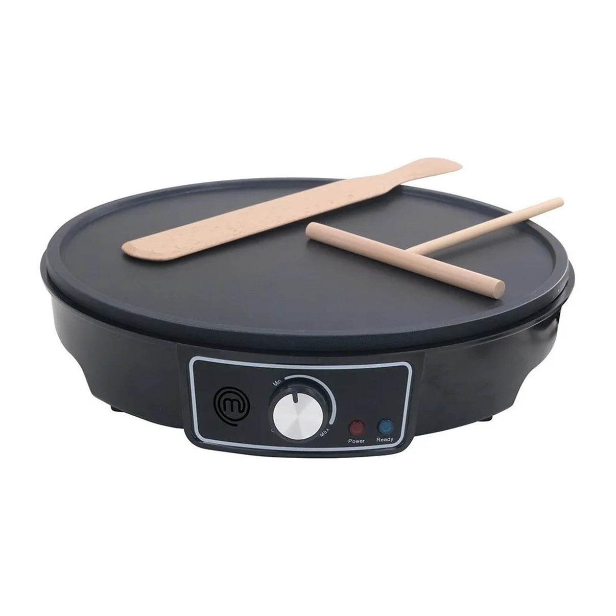 Crepera Eléctrica Masterchef Nonstick + Premium Negro MK-CM-V2 – Mega Audio
