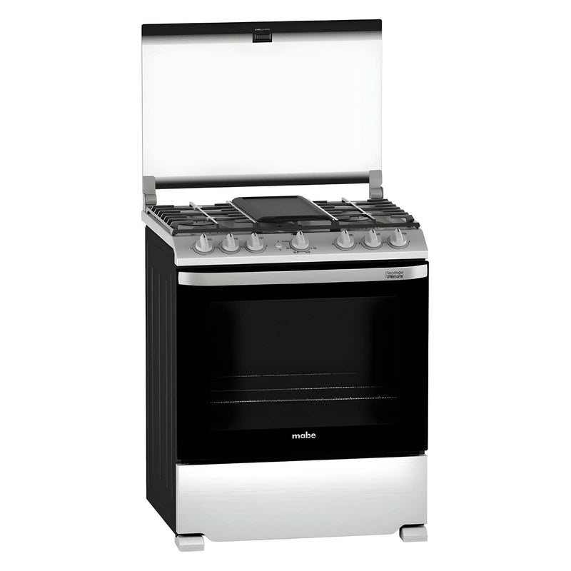 Estufa de Piso Mabe 76 Centímetros / 30 Pulgadas Gris EMH7602JSS0