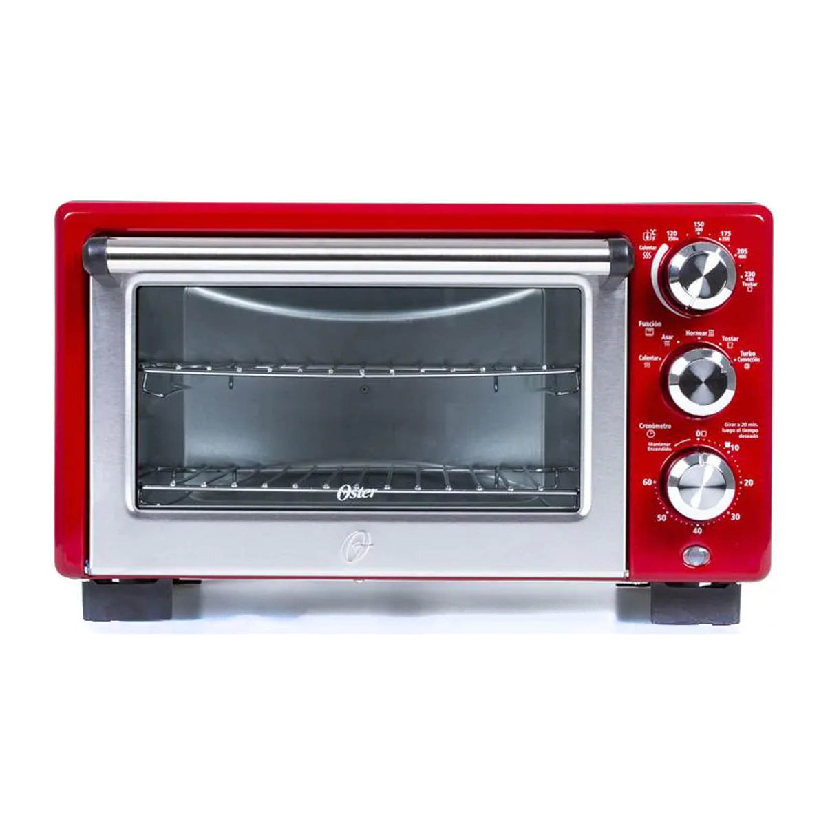 Horno Tostador Oster 18 Litros Rojo TSSTTV7118ROJ – Mega Audio