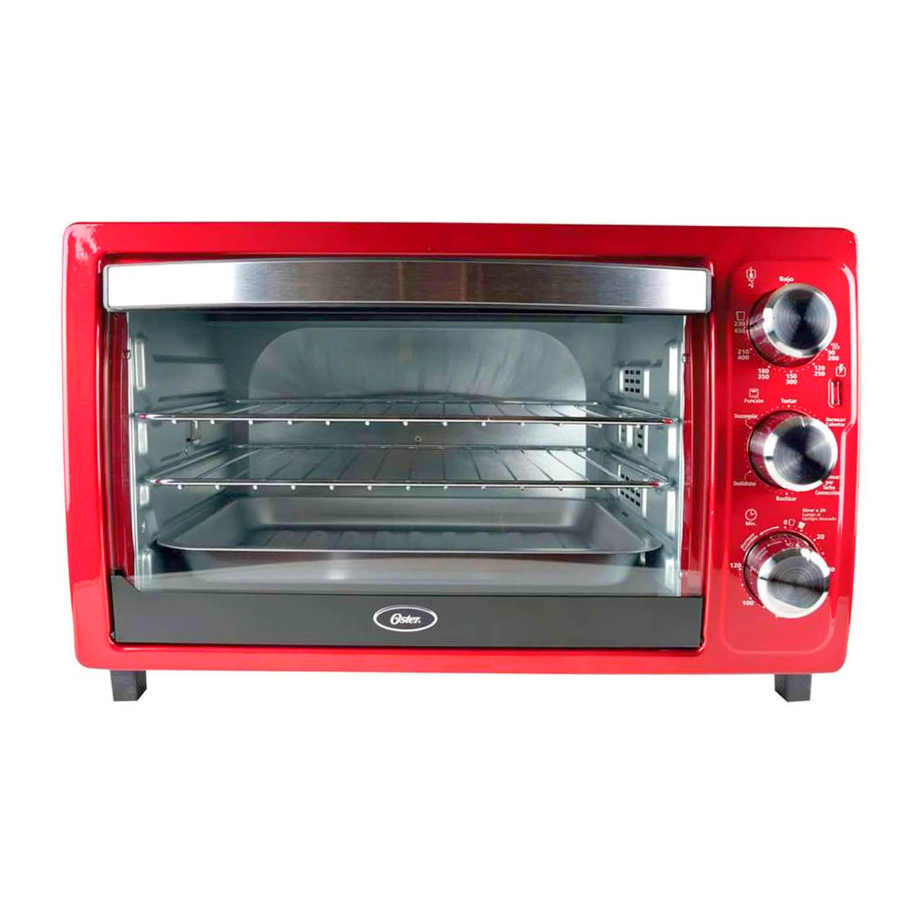 Horno Tostador Oster 32 Litros Rojo TSSTTV7132ROJ – Mega Audio
