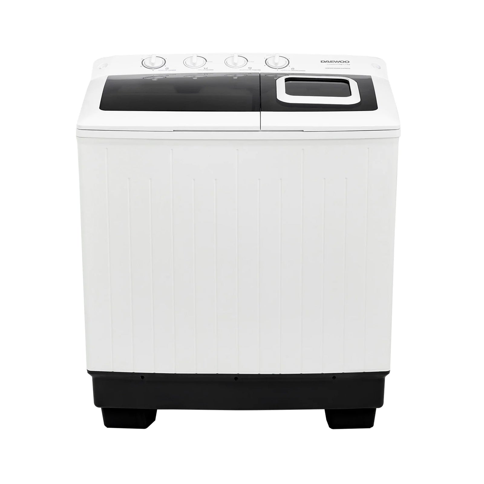 Lavadora Doble Tina 17 Kilos Daewoo DWTT17M2NUFW