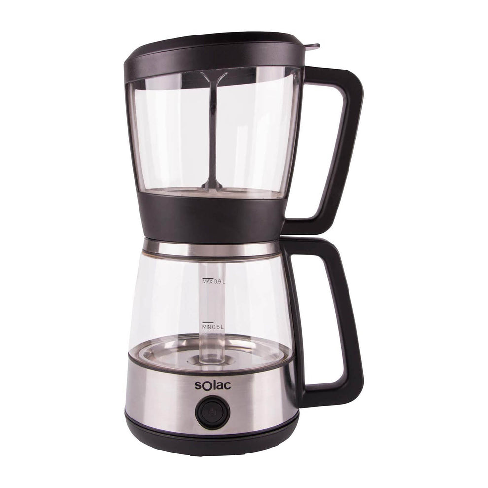 Cafetera y Tetera Taurus Solac 0.9 Litros 3 en 1 BREWER – Mega Audio